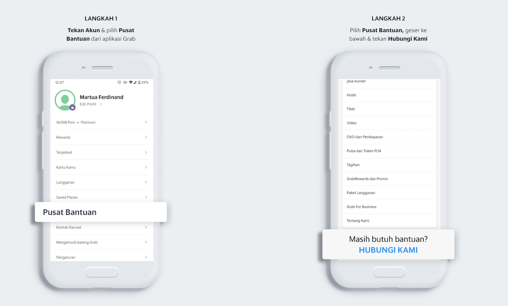 Cara Menghubungi Call Center Grab Bebas Pulsa: Update!